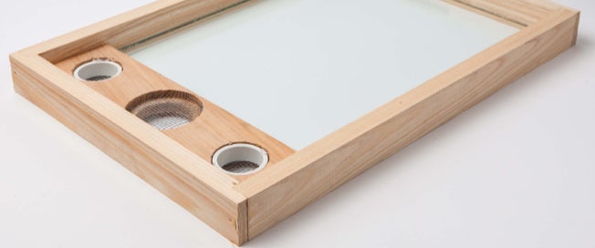 10 Frame Glass Inner Cover | Winding Creek Apiary & Bee Supply